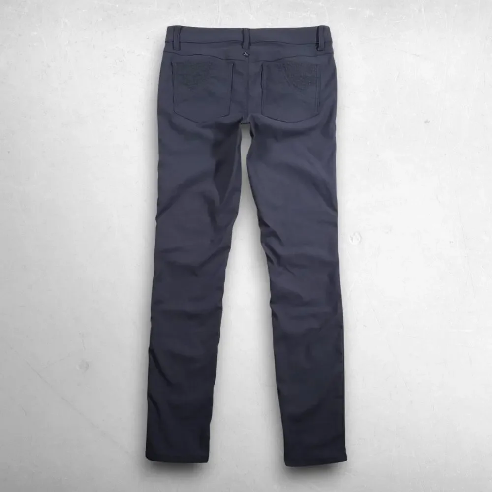 Prana | Pants & Jumpsuits | Prana Jenna Moto Pants Women 8 Gray Stretch ...
